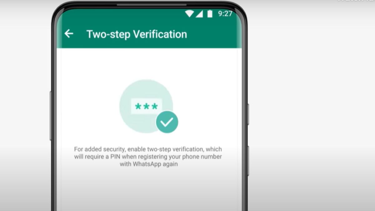 WhatsApp Two step verification pin: अकाउंट की सिक्योरिटी के लिए ऐसे ...