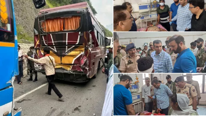 Jammu Bus Accident: जम्मू के रामबन में पांच बसों की आपस में भिड़ंत ...