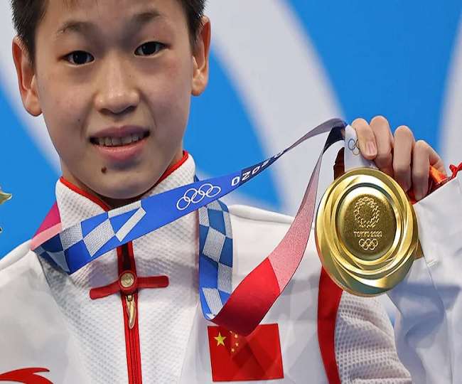 Tokyo Olympics 2020: चीन की 14 साल की कुआन होंगचान ने डाइविंग में जीता ...