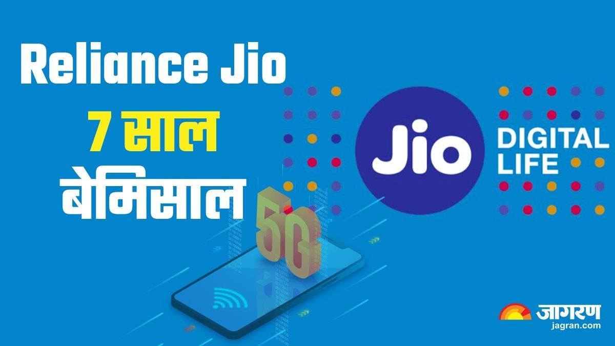 Reliance Jio 7th Anniversary: फ्री कॉलिंग के साथ कम हुआ डेटा और मोबाइल ...