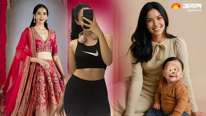 मिलिए भारत की पहली AI-Mom काव्या मेहरा से... जो सोशल मीडिया पर बटोर रही हैं सुर्खियां - meet ...