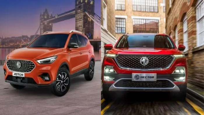 MG Astor और MG Hector दोनों SUVs दमदार फीचर्स से लैस, यहां जानें इंजन ...