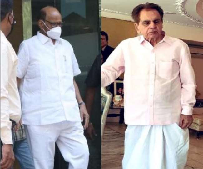 Dilip Kumar Health Updates: दिलीप कुमार से अस्पताल में मिलने पहुंचे शरद ...