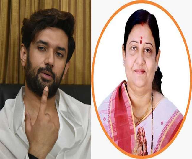 बिहारः वीणा देवी की चिराग पासवान को ललकार, मैं हूं लोजपा संसदीय दल की ...