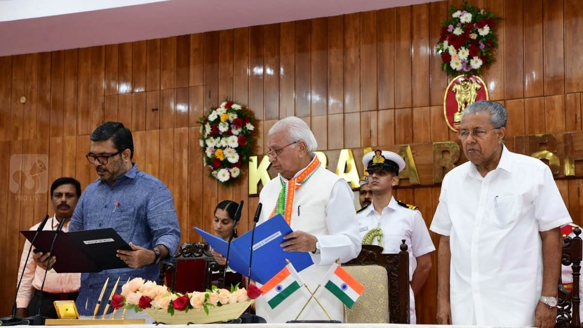 Kerala Politics: केरल के राज्यपाल ने दिलाई एमबी राजेश को मंत्री पद की ...