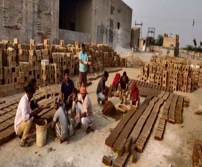 देसी गाय के गोबर से तैयार ईंटों से बनाएंगे दो मंजिला भवन 20 हजार ईंटे ...