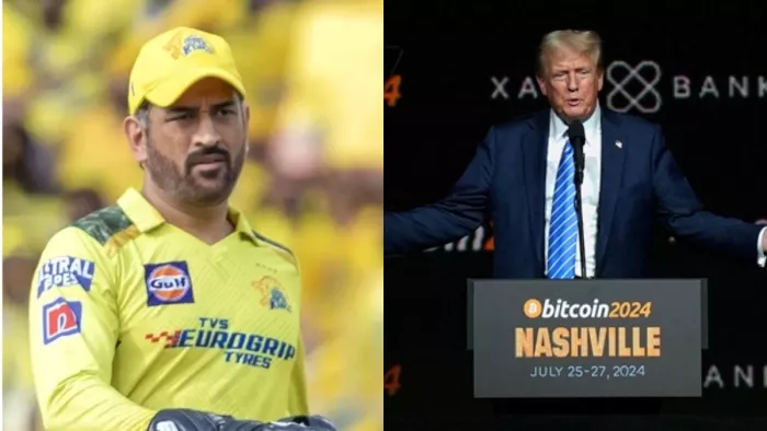 Donald Trump के राष्ट्रपति बनते ही ट्रेंड करने लगे MS Dhoni, 1 साल पहले ...