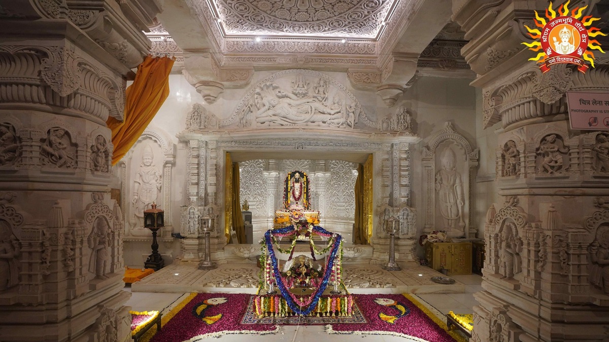 गुलाबी ठंड शुरू होने के साथ ही रामलला की बदली दिनचर्या, अब गुनगुने जल ...
