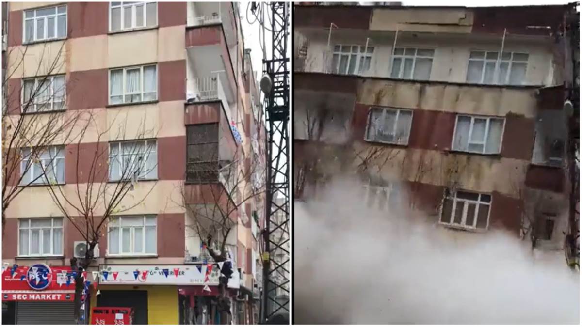 Turkey Earthquake सिर्फ 10 सेकंड में जमीदोंज हो गई बहुमंजिला इमारत