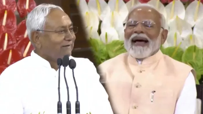Nitish Kumar: नीतीश की किस बात पर ठहाका लगाने लगे नरेंद्र मोदी? NDA ...