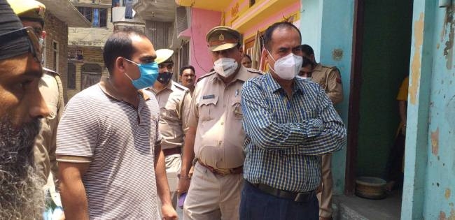 भूपेंद्र की मौत के प्रकरण में जांच को नूरपुर पहुंचे एएसपी रामपुर - ASP ...