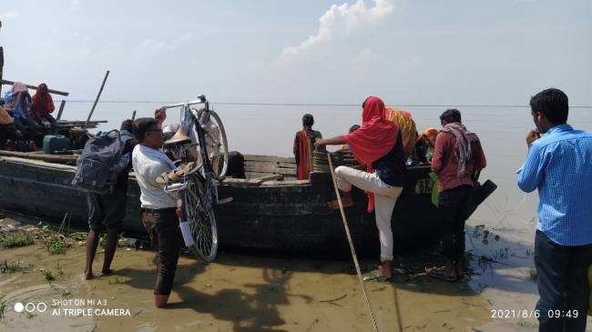 सिमरिया, मटिहानी व शाम्हो में गंगा घाट पर बनेगी फ्लोटिग जेटी - Floating ...