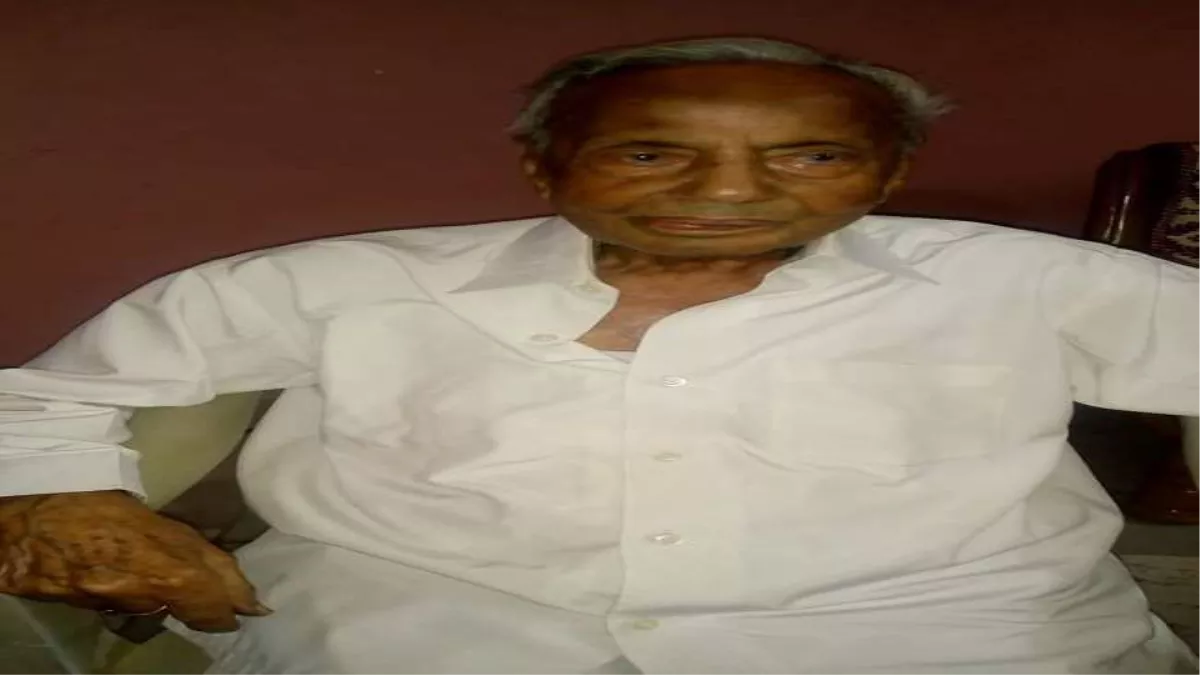 स्वतंत्रता संग्राम सेनानी अमरनाथ गुप्ता नहीं रहे, उखाड़ फेंका था ...