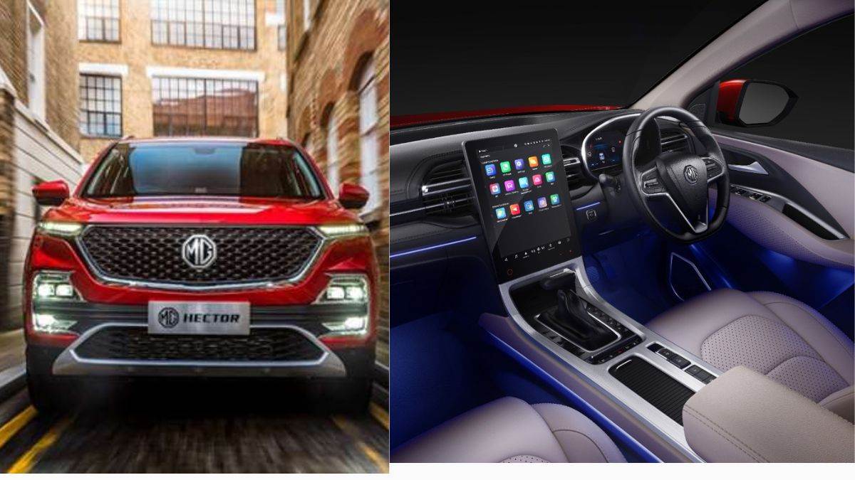 MG Next-Gen Hector को मिले हैं शानदार केबिन फीचर्स, सामने आया इंटीरियर ...