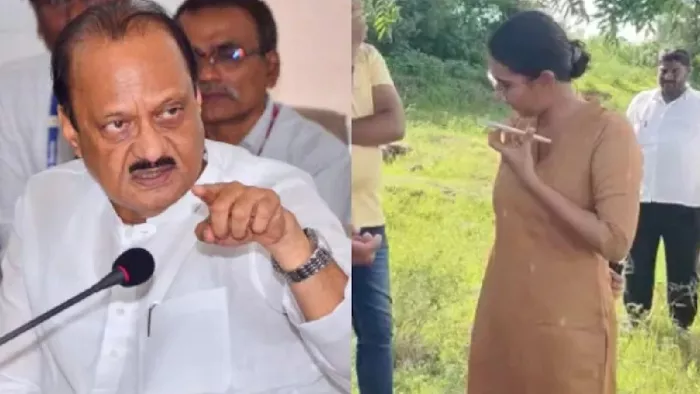 महिला IPS पर सवाल उठाने के बाद अजित पवार के नेता ने मांगी माफी, पोस्ट ...