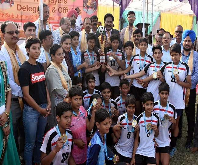36th National Sub Junior Handball Championship रोमांचक मुकाबला जीत ...