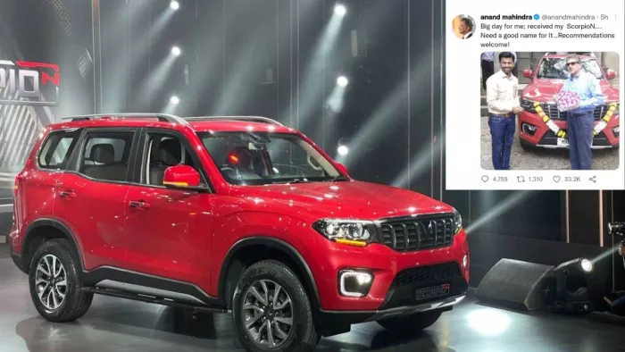 जब Anand Mahindra के घर आई 'बिग डैडी ऑफ ऑल एसयूवी', लोगों से कहा ...