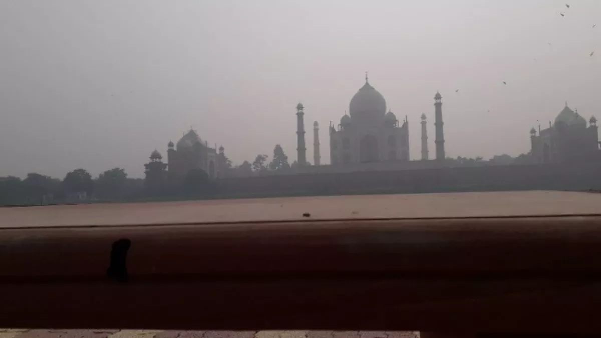 Taj View Point: ढलती शाम के बीच करिए ताजमहल का दीदार, सुहाना मौसम लगा ...