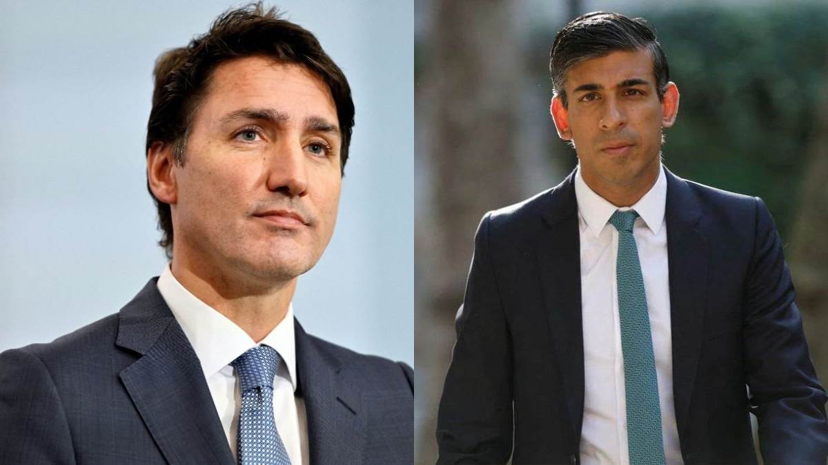 India Canada Row: ऋषि सुनक ने ट्रूडो से फोन पर की बात, बोले- भारत-कनाडा के बीच तनाव कम होने की ...