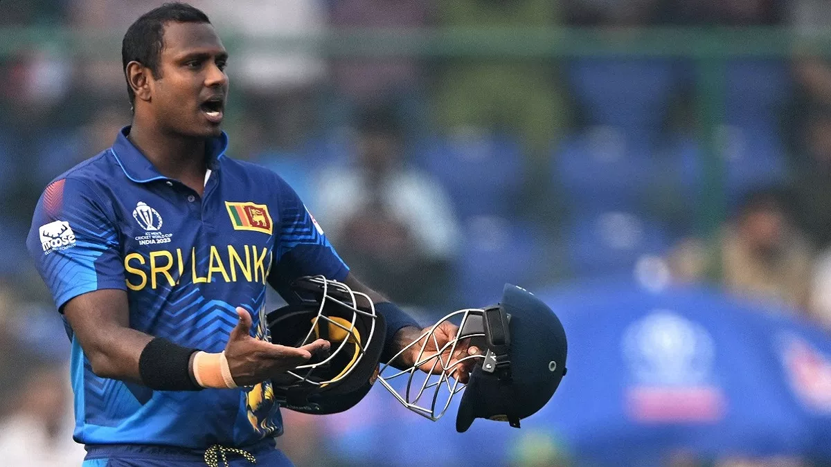 Angelo Mathews on timed-out dismissal: 'किसी को इतना नीचा गिरते नहीं ...