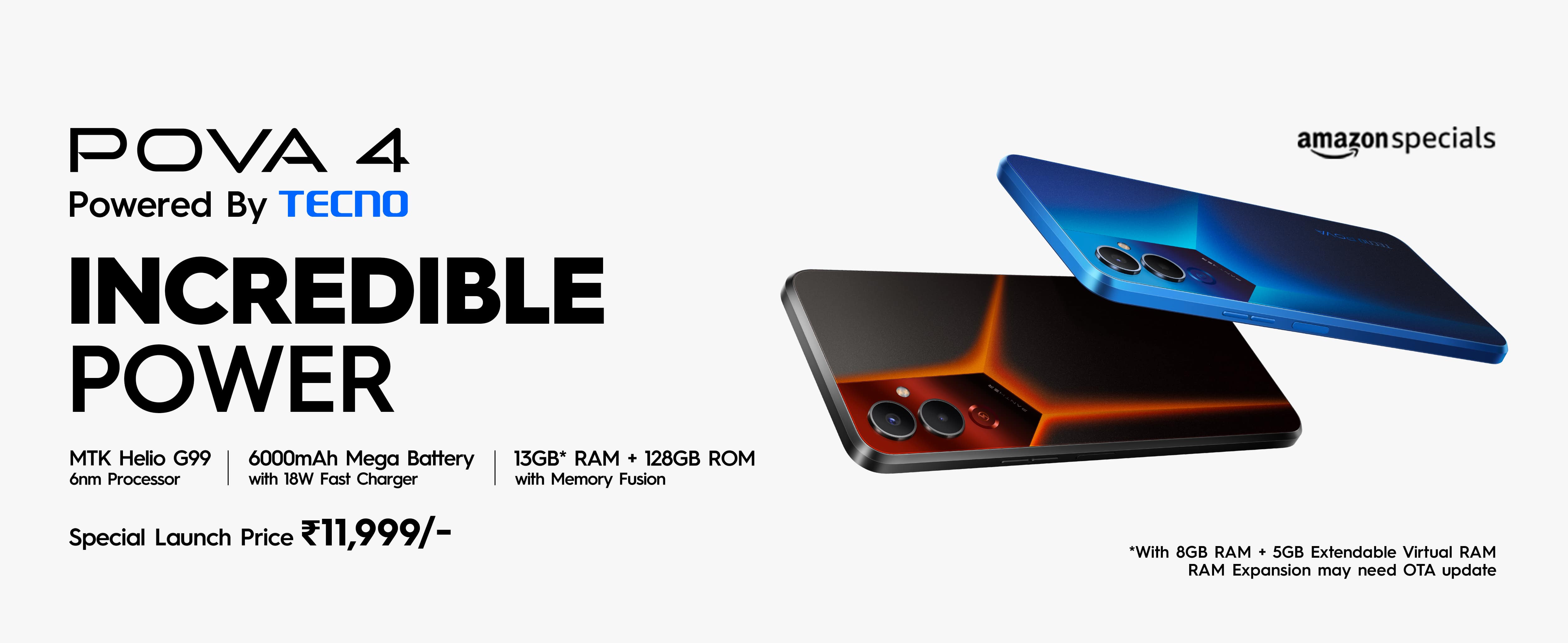 Tecno Pova 4 Launch: 6000mAh बैटरी के साथ भारत में लॉन्च हुआ टेक्नो का ...