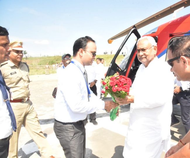 जेपी के गांव में बनेगा पीपा पुल, बिहार के सीएम नीतीश कुमार बोले- एक भी ...
