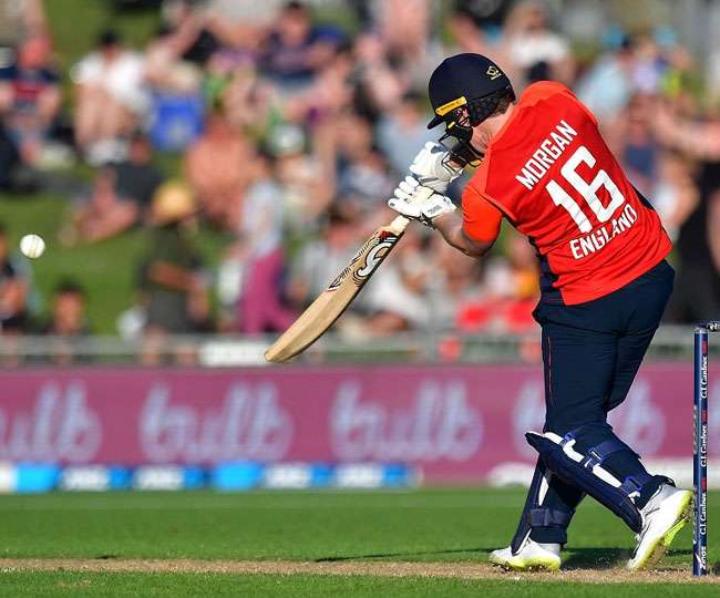 इयोन मोर्गन ने न्यूजीलैंड के खिलाफ ठोकी तूफानी फिफ्टी, इंग्लैंड टीम के ...