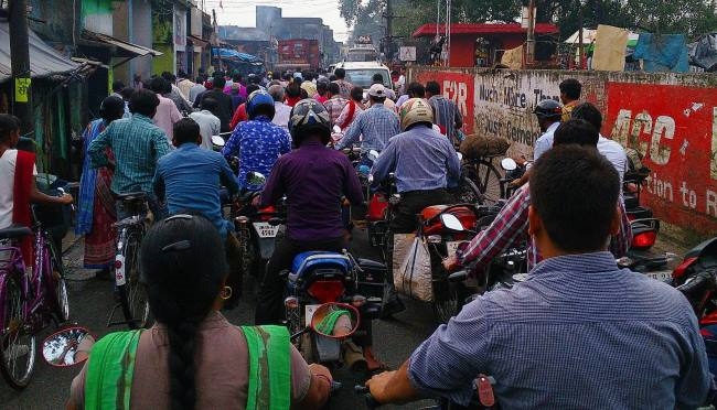 जाम की समस्या से कराह रहे मिहिजाम के लोग - prople of mihijam facing ...