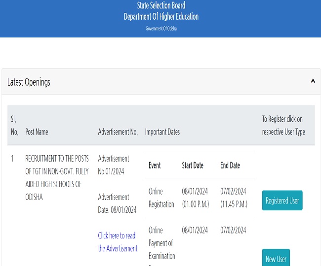 SSB Odisha Recruitment 2024: इस राज्य में 2064 टीचिंग पोस्ट के लिए ...