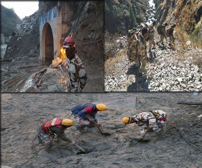 IN PICS Uttarakhand Glacier Disaster: चमोली आपदा के बाद युद्धस्तर पर ...