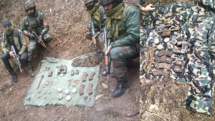 Indian Army की रोमियो फोर्स ने पुंछ में आतंकी ठीकाने का किया भांडाफोड़ ...