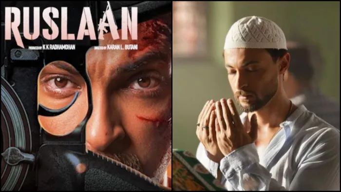 Ruslaan: गन और गिटार से दुनिया जीतने को तैयार आयुश शर्मा, 'रुसलान' के खतरनाक पोस्टर के साथ आया ...