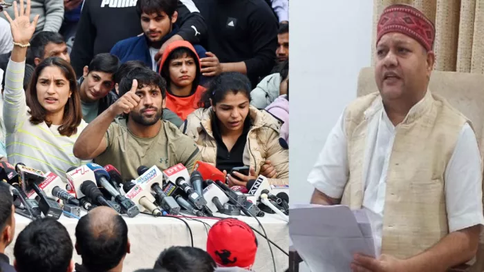 Wrestlers Protest: कांग्रेस विधायक ने मांगी पहलवानों के समर्थन में ...