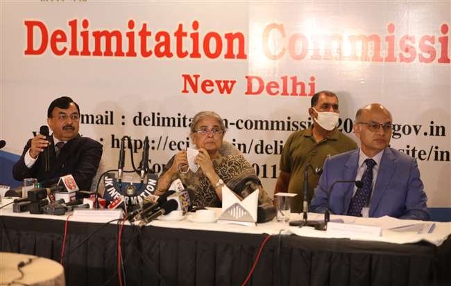 Delimitation Commission in JK : विधानसभा सीटों के परिसीमन का ब्योरा ले ...