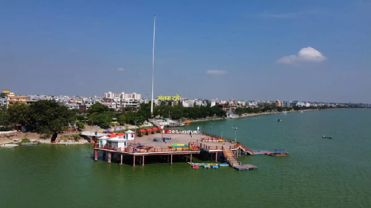 Ramgarh Tal की खूबसूरती को चार चांद लगाएंगी योग मुद्रा वाली प्रतिमाएं ...