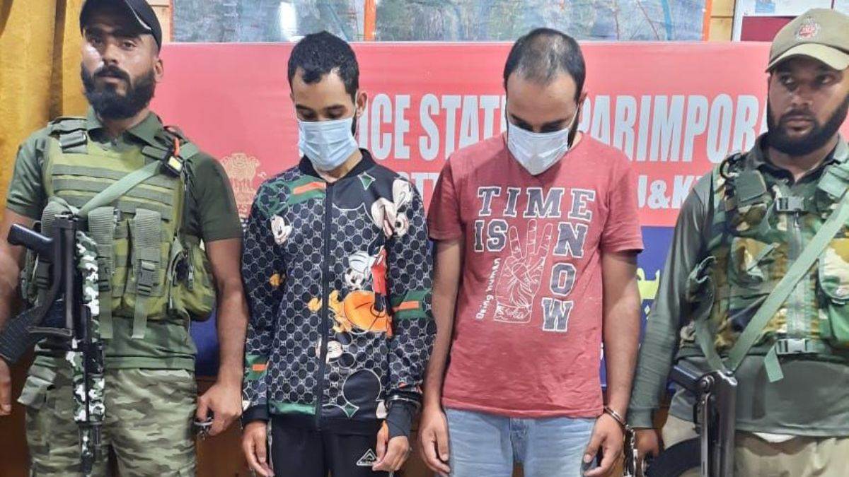 Jaish Terrorist Arrested: श्रीनगर से पकड़े गए जैश ए मोहम्मद के दो ...