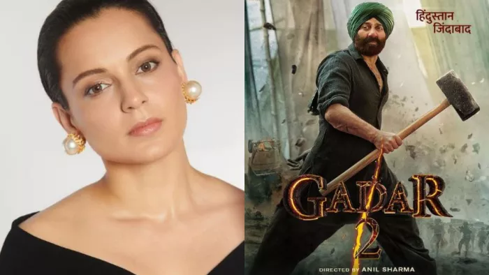 Kangana Ranaut और सनी देओल के बीच सच में था मनमुटाव? 'गदर 2' को लेकर अब कंगना ने कही ये बात ...