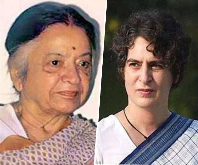 जानिए कौन थीं शीला कौल, जिनके लखनऊ स्थित बंगले में अब होगा प्रियंका ...