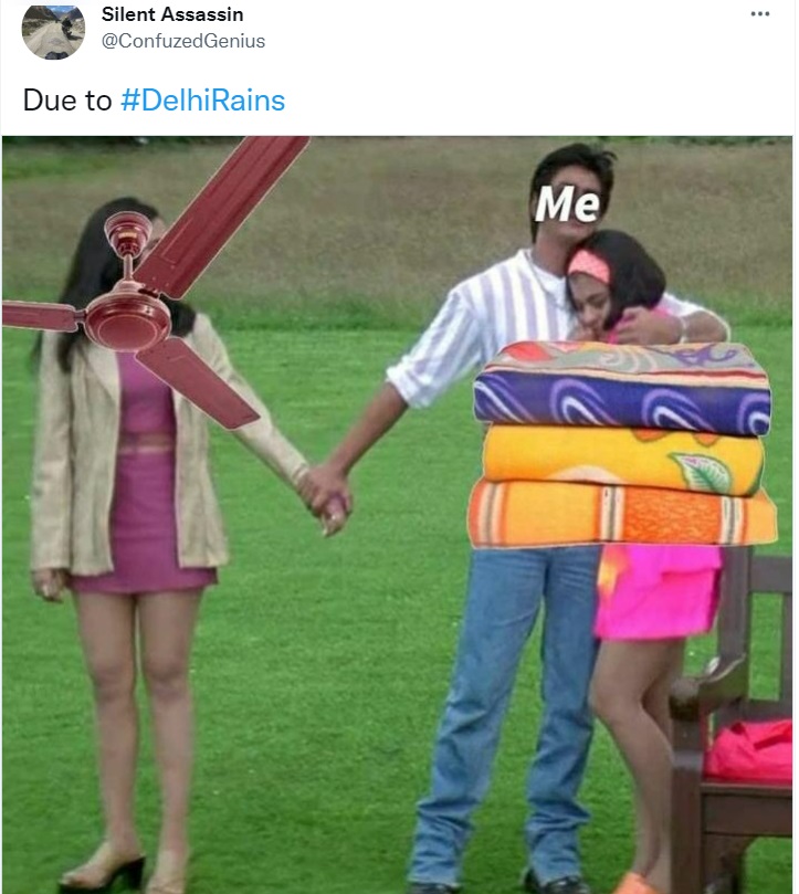 Delhi Rain Memes: दिल्ली में भारी बारिश और सोशल मीडिया पर मीम्स की बाढ़ ...