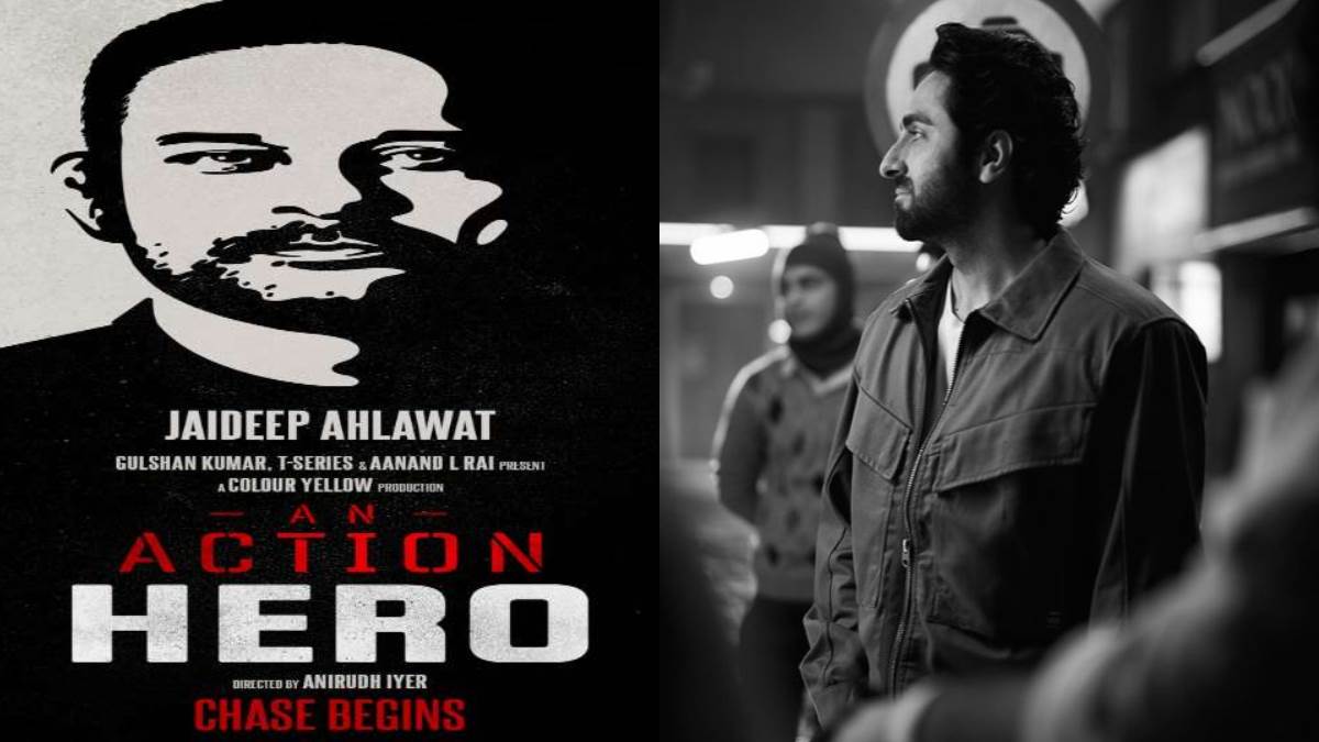 An Action Hero First Look: कॉमेडी के बाद आयुष्मान खुराना करेंगे एक्शन ...