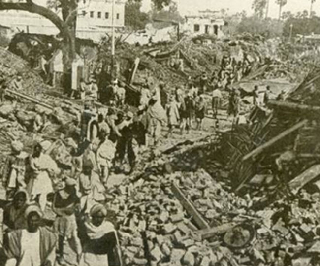 नेपाल में धरती हिलने से भारी क्षति; याद आया बिहार में 1934 का वो भूकंप ...