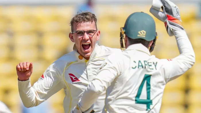 IND vs AUS : पहले टेस्ट में Todd Murphy ने हासिल की बड़ी उपलब्धि, केएस ...