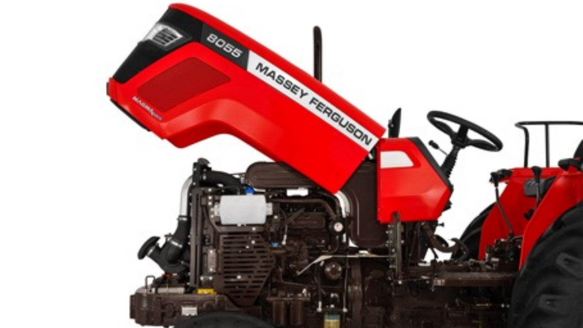 Massey Ferguson 8055 Magnatrac, The Boss of power comfort and styling