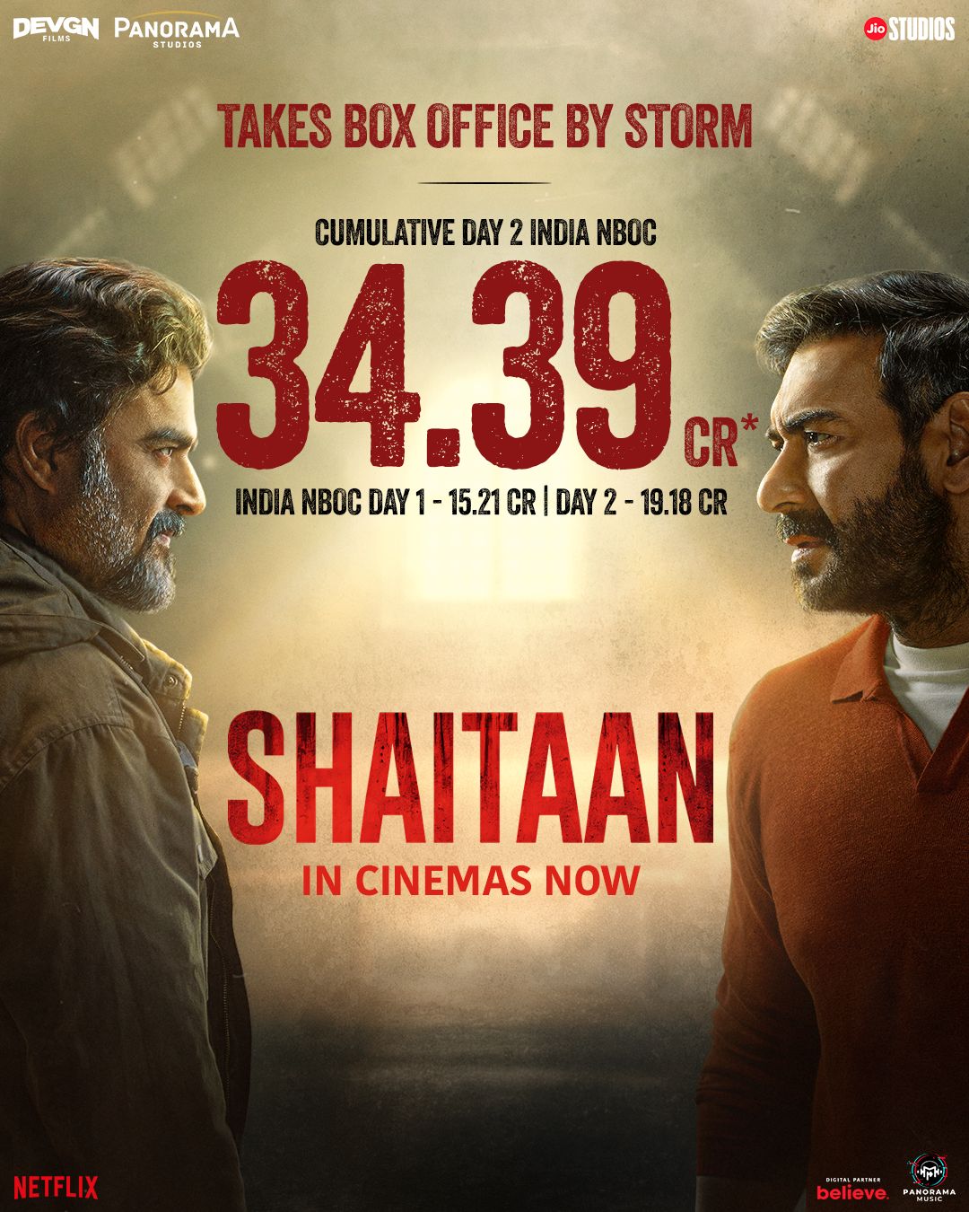 Shaitaan Box Office Collection: 'शैतान' बॉक्स ऑफिस पर हुआ हावी, वीकेंड ...