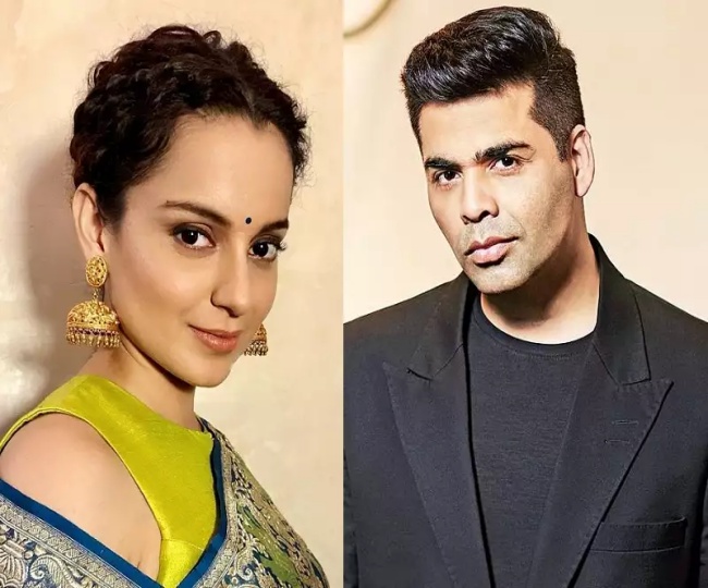 Kangana Ranaut ने फिर मारा करण जौहर पर ताना, बोलीं- अभी तो तुम्हारी ...