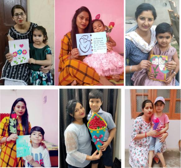 बीवीएम इंटरनेशनल स्कूल के बच्चों ने मदर्स डे मनाया - Children of BVM ...