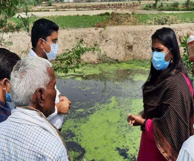 अलीगढ़ में अमृत महोत्सव के तहत नदियों के जीर्णोद्धार की सेंगर नदी से ...