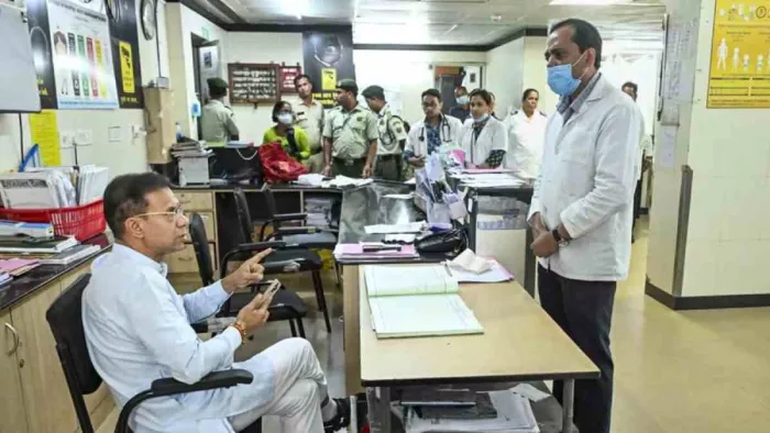 'स्वास्थ्य मंत्री की स्टूडियो माफी नहीं चाहिए, अस्पताल में आकर क्षमा ...