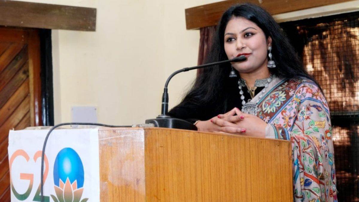 G-20 शिखर सम्मेलन क्या बोलीं ब्रांड एम्बेसडर तूलिका रानी, मेरठ से है ...