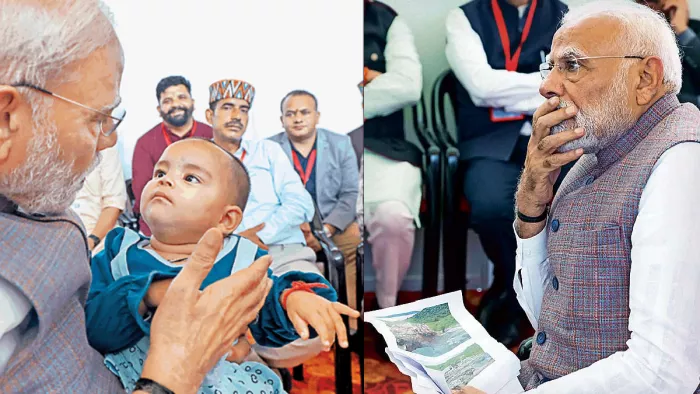 Himachal Disaster: परिवार खोने वाली एक साल की नितिका को PM मोदी ने किया ...